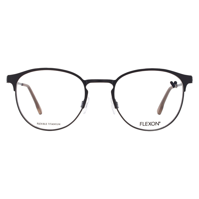 Flexon Demo Round Men's Eyeglasses FLEXON E1089 033 51 886895424325 ...