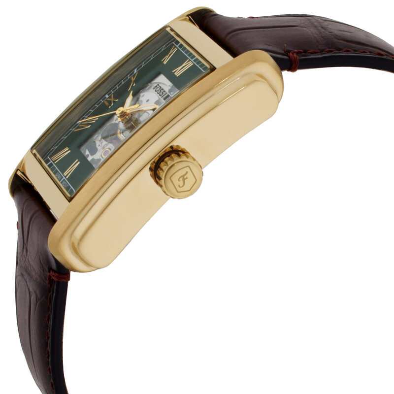 Fossil Carraway Quartz Green Dial Unisex Watch ME3271 807320017158 ...