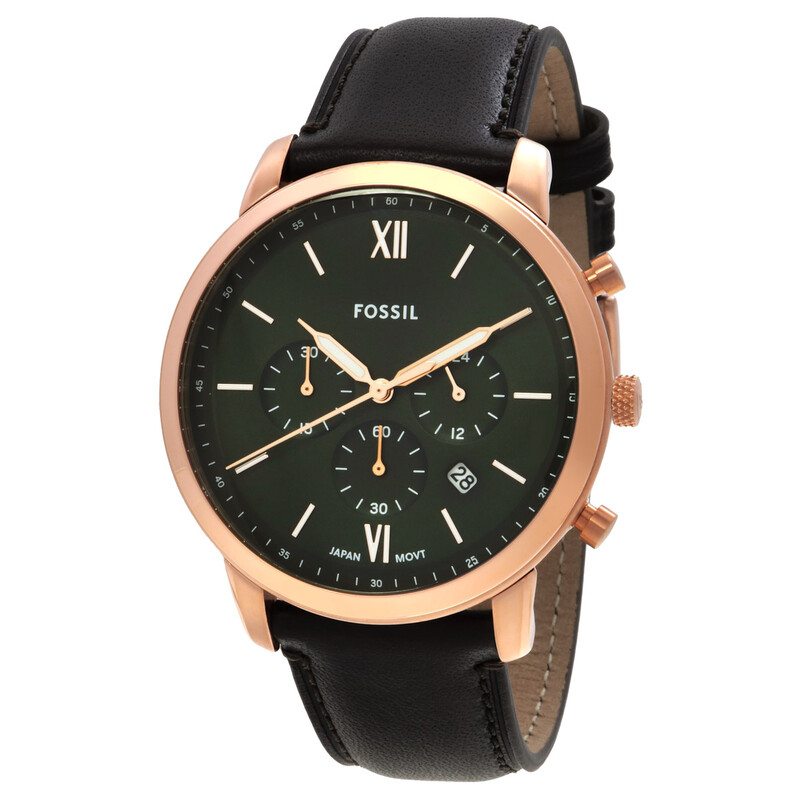 Fossil Neutra Quartz Green Dial Men's Watch FS6073 796483661820 ...