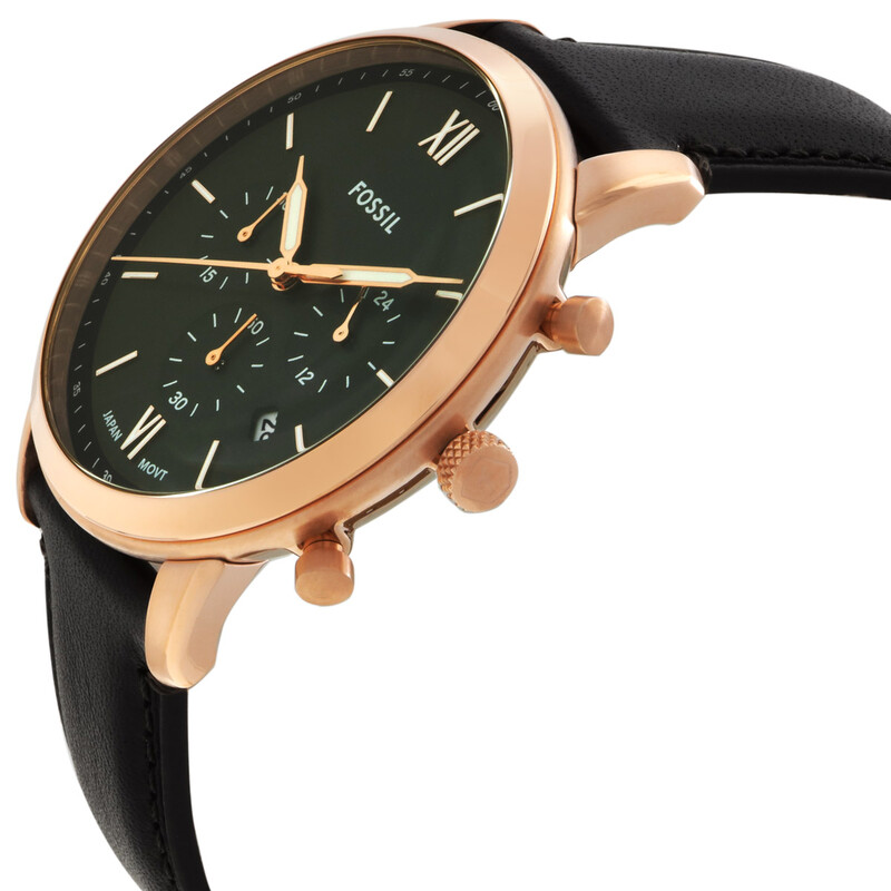 Fossil Neutra Quartz Green Dial Men's Watch FS6073 796483661820 ...