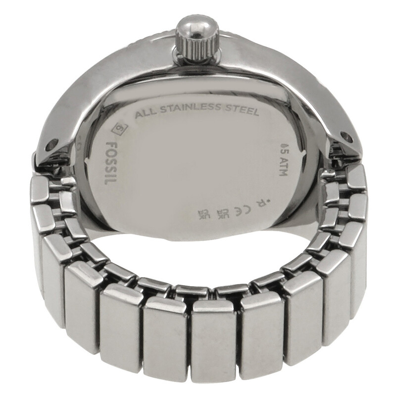 Fossil Quartz Blue Dial Ladies Watch Ring ES5347 796483643581 - Watches ...