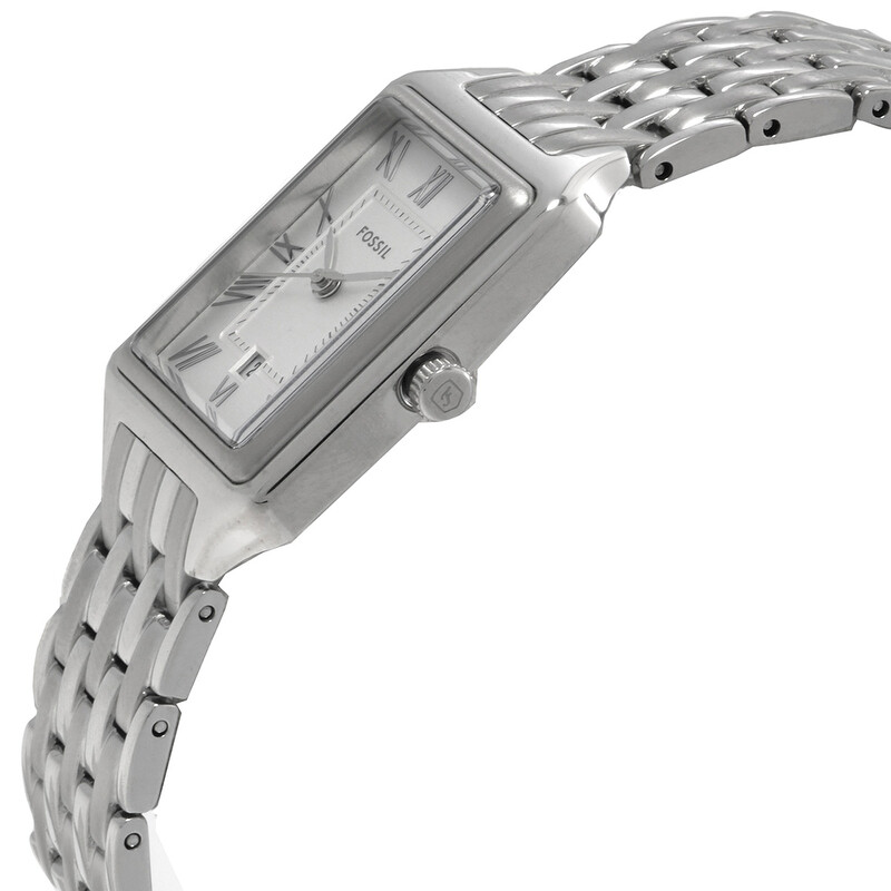 Fossil Raquel Quartz Silver Dial Ladies Watch ES5221 4064092155426 ...