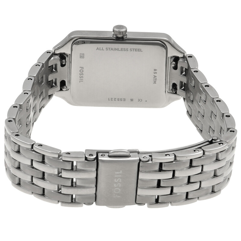 Fossil Raquel Quartz Silver Dial Ladies Watch ES5221 4064092155426 ...