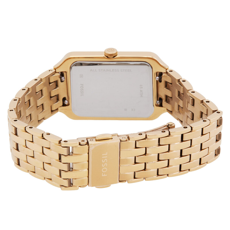 Fossil Raquel Quartz White Mother of Pearl Dial Ladies Watch ES5304 ...