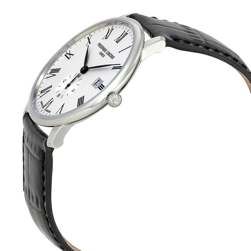 Frederique Constant Slimline White Dial Men's Watch FC-245WR5S6 ...