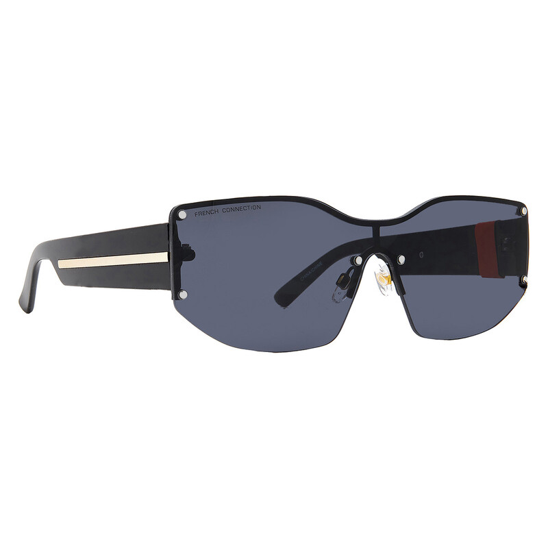 French Connection FC 25 77 BLK Smoke Geometric Ladies Sunglasses ...