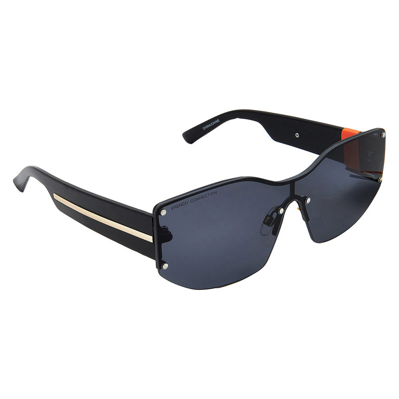 French Connection FC 25 77 BLK Smoke Geometric Ladies Sunglasses ...