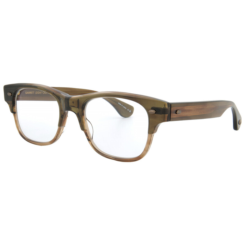 Garrett Leight RODRIGUEZ Demo Rectangular Eyeglasses 1124 OT 48 ...