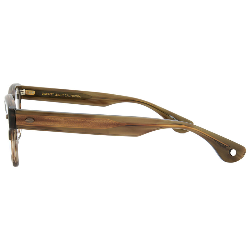 Garrett Leight RODRIGUEZ Demo Rectangular Eyeglasses 1124 OT 48 ...