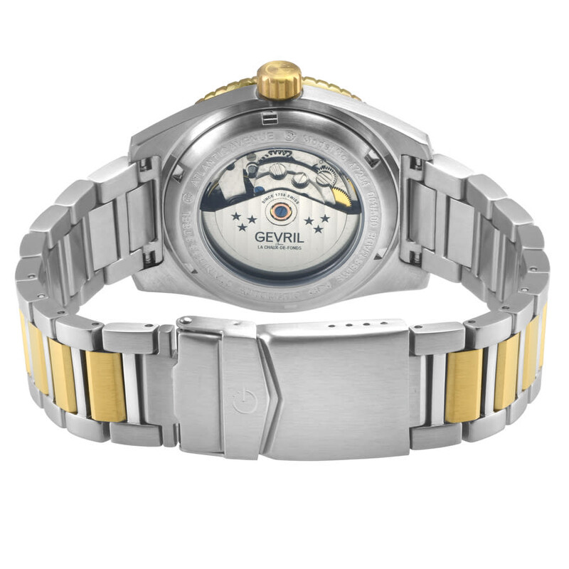 Gevril Atlantic Avenue Automatic Green Dial Men's Watch 47207B ...