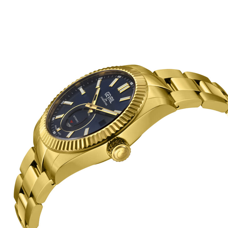 Gevril West Village Automatic Blue Dial Men's Watch 48986B 840840151391 ...