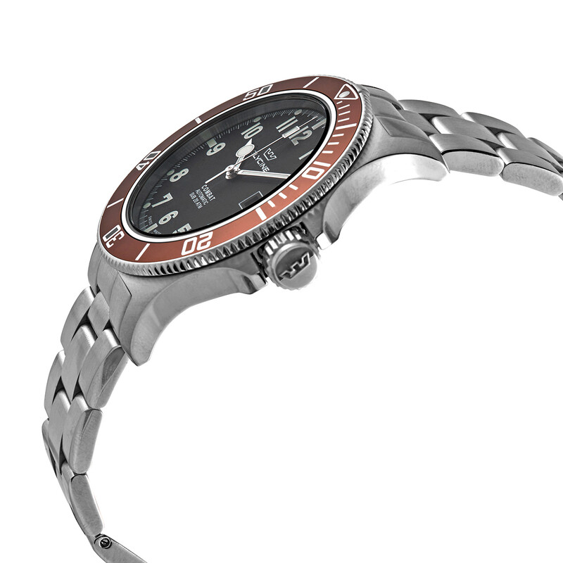Glycine Combat Sub 42 Automatic Black Dial Men's Watch GL0171 ...
