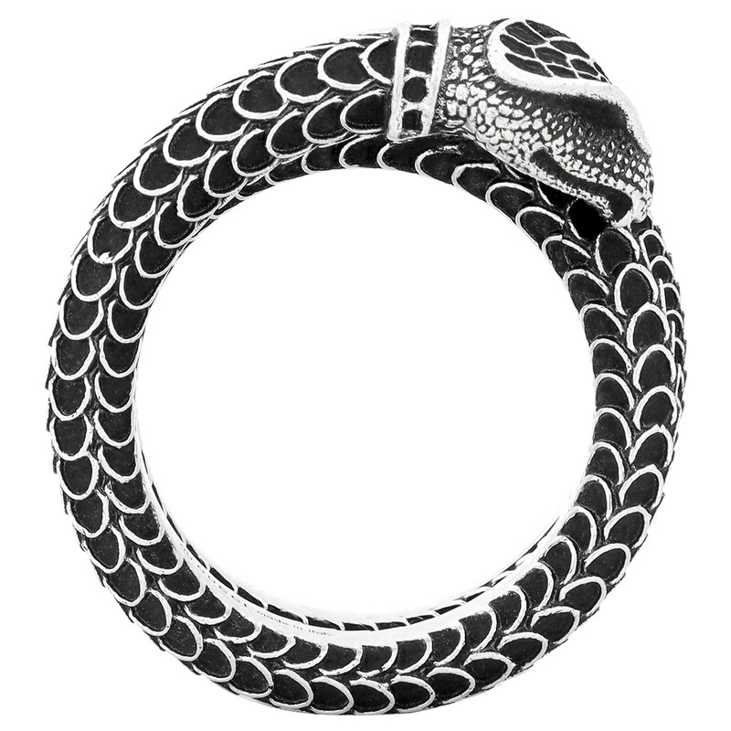 Gucci Garden Snake Ring, Size 19 YBC577294001 - Jewelry, Mens Jewelry ...