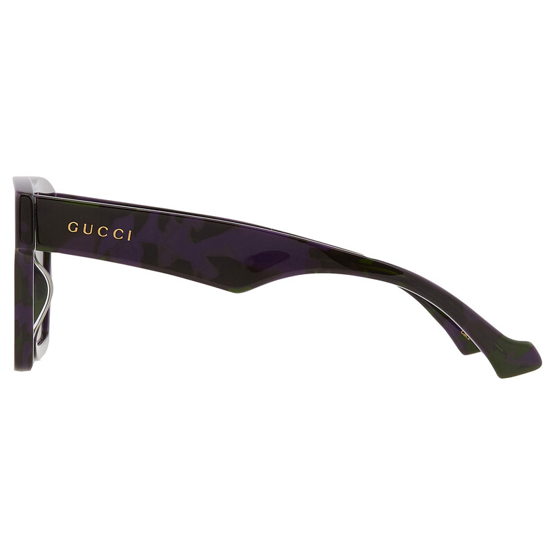 Gucci Green Square Men's Sunglasses GG0962S 014 55 889652438849 ...