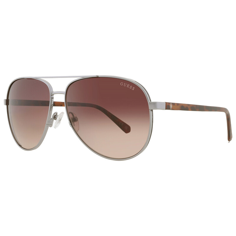 Guess Brown Gradient Pilot Men's Sunglasses GU00140 08F 61 889214500953 ...