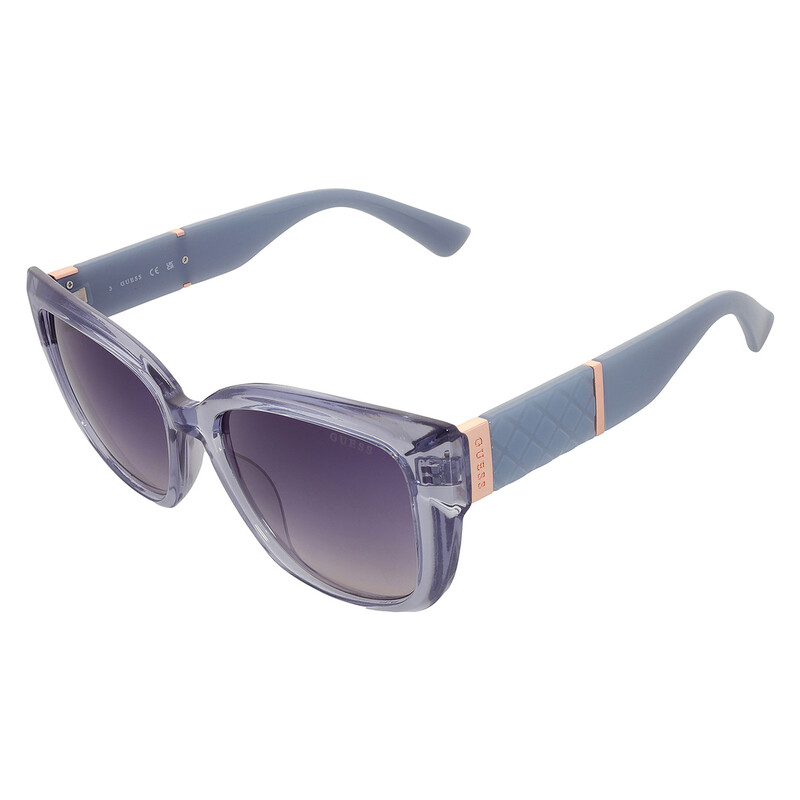 Guess Factory Blue Gradient Cat Eye Ladies Sunglasses GO00051 84W 56 ...