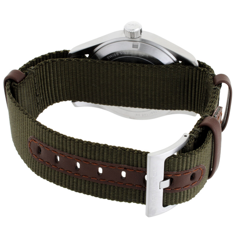 Hamilton Khaki Field Call of Duty Automatic Black Dial Men's Watch ...