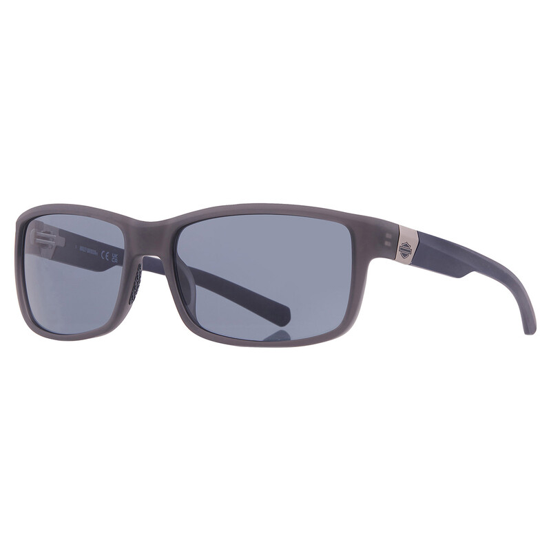 Harley Davidson Blue Mirror Rectangular Men's Sunglasses HD00023 20X 62 ...