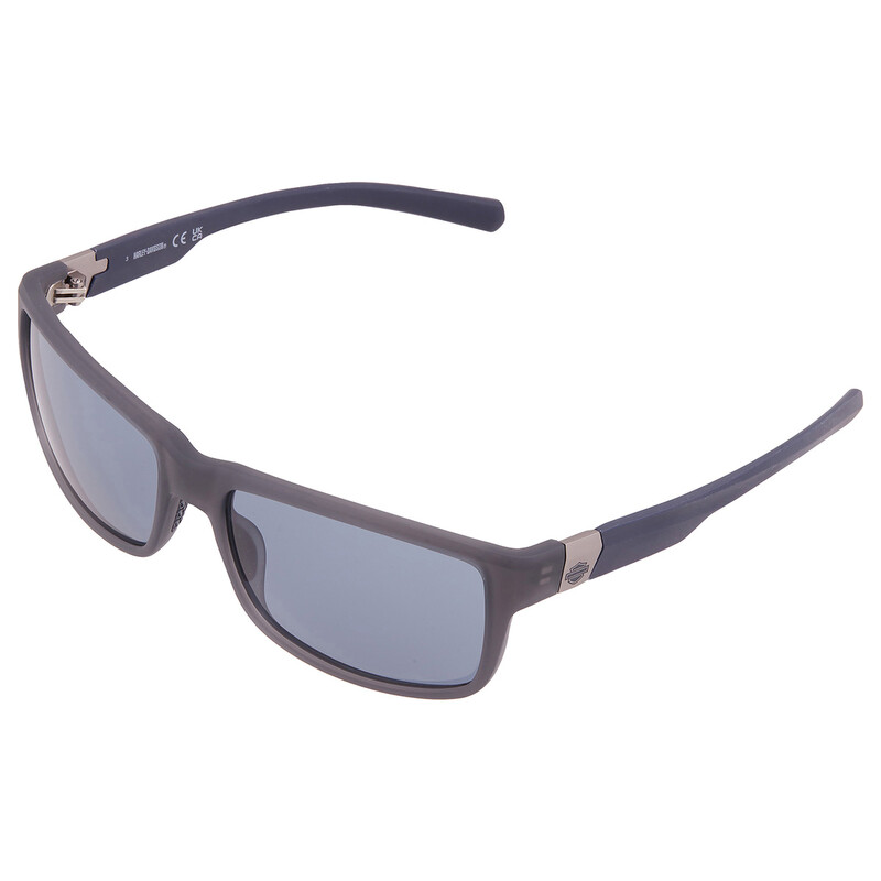Harley Davidson Blue Mirror Rectangular Men's Sunglasses HD00023 20X 62 ...