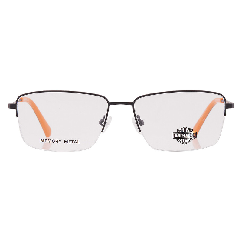 Harley Davidson Demo Rectangular Men's Eyeglasses HD0949 002 56 ...