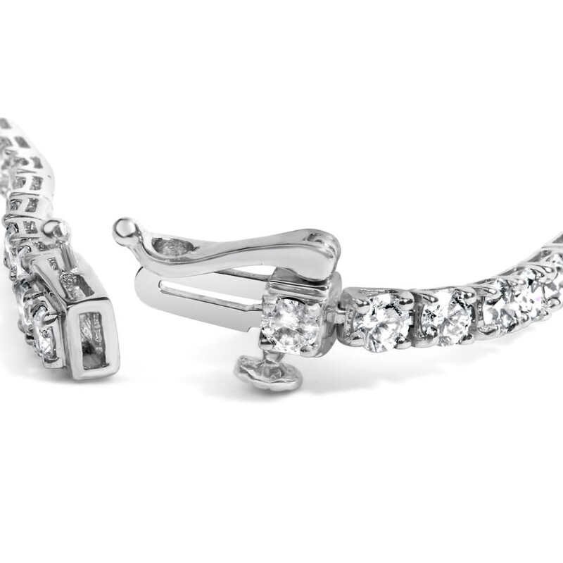 Haus Of Brilliance 14K Gold 5.0 Cttw Lab Grown Diamond Tennis Bracelet ...