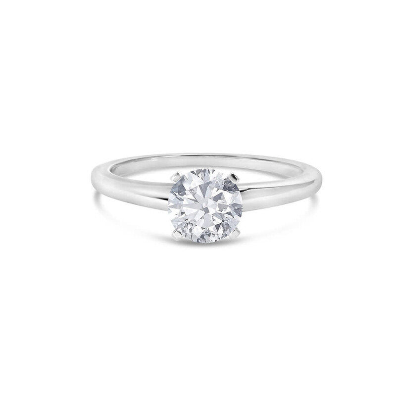 Haus Of Brilliance 14K White Gold 1.0 Cttw Round Lab Grown Diamond 4 ...