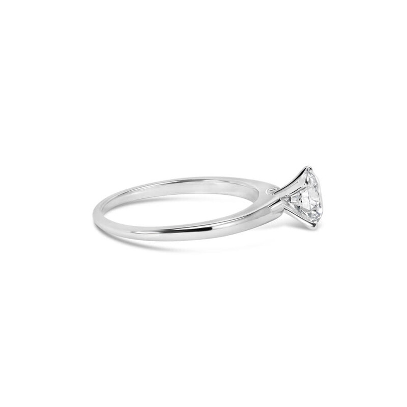Haus Of Brilliance 14K White Gold 1.0 Cttw Round Lab Grown Diamond 4 ...