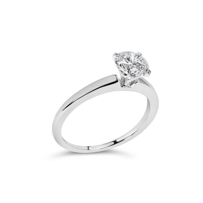 Haus Of Brilliance 14K White Gold 1.0 Cttw Round Lab Grown Diamond 4 ...