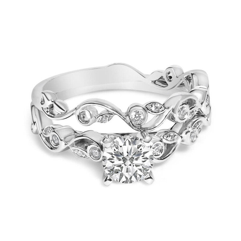 Haus Of Brilliance 14K White Gold Lab Grown Diamond 1.0 Cttw Vintage ...