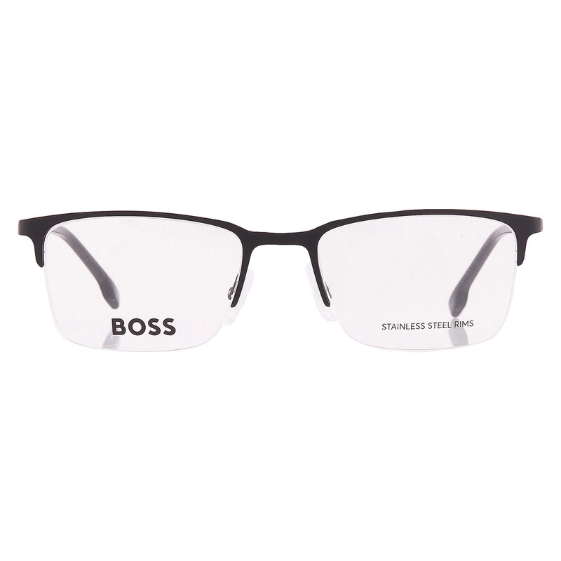Hugo Boss Demo Rectangular Men's Eyeglasses BOSS 1187 0RZZ 52 ...