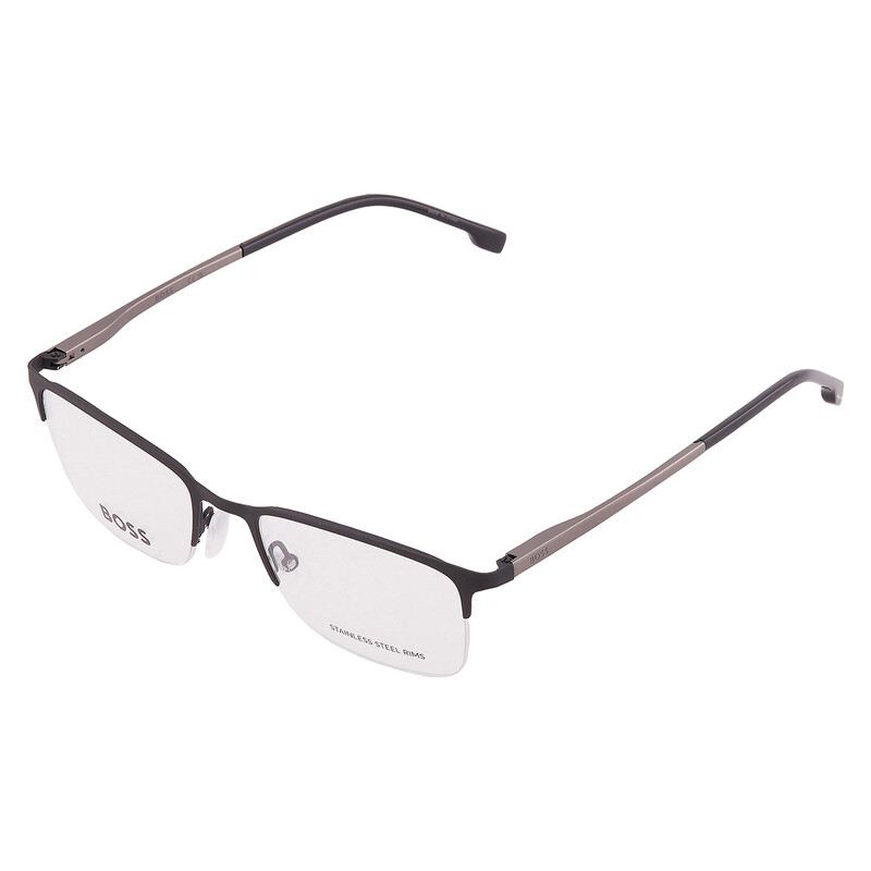 Hugo Boss Demo Rectangular Men's Eyeglasses BOSS 1187 0RZZ 52 ...