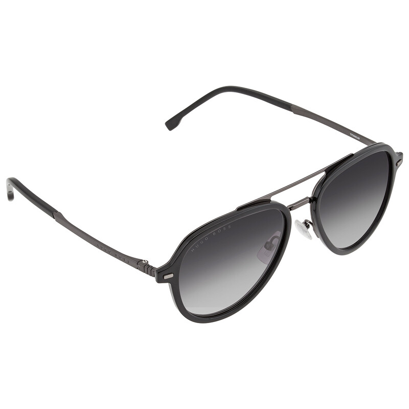 Hugo Boss Grey Gradient Pilot Men's Sunglasses BOSS 1055/S 0807 56 ...