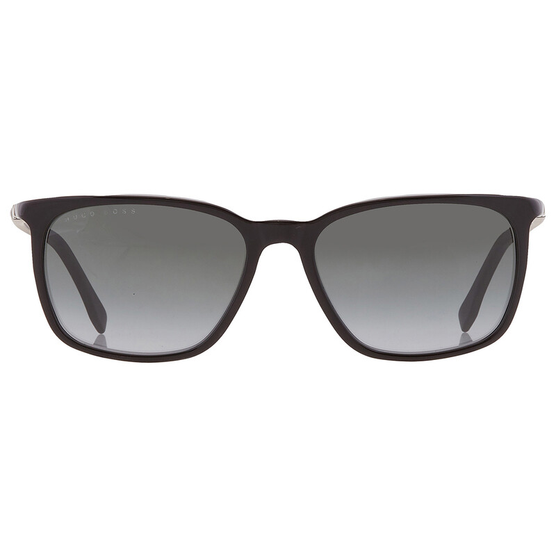 Hugo Boss Grey Shaded Rectangular Men's Sunglasses BOSS 0959/S/IT 0807 ...