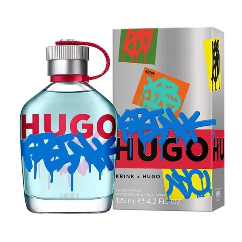 Hugo Boss Men's Hugo x Krink EDP Spray 4.2 oz Fragrances 3616307200189 ...