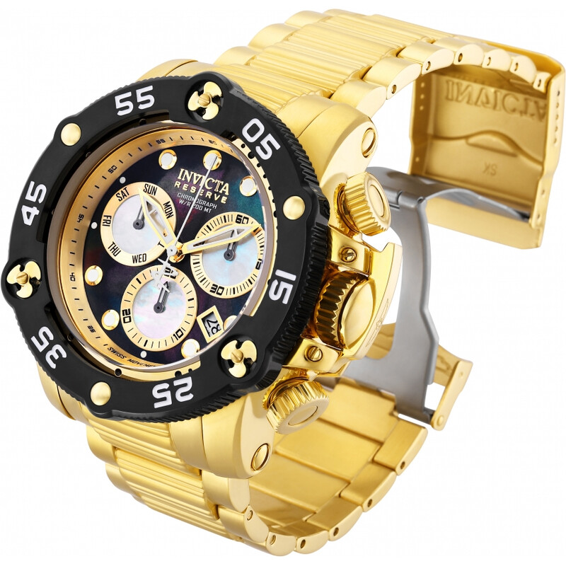 Invicta Reserve Chronograph Quartz Men's Watch 28552 886678340248 ...