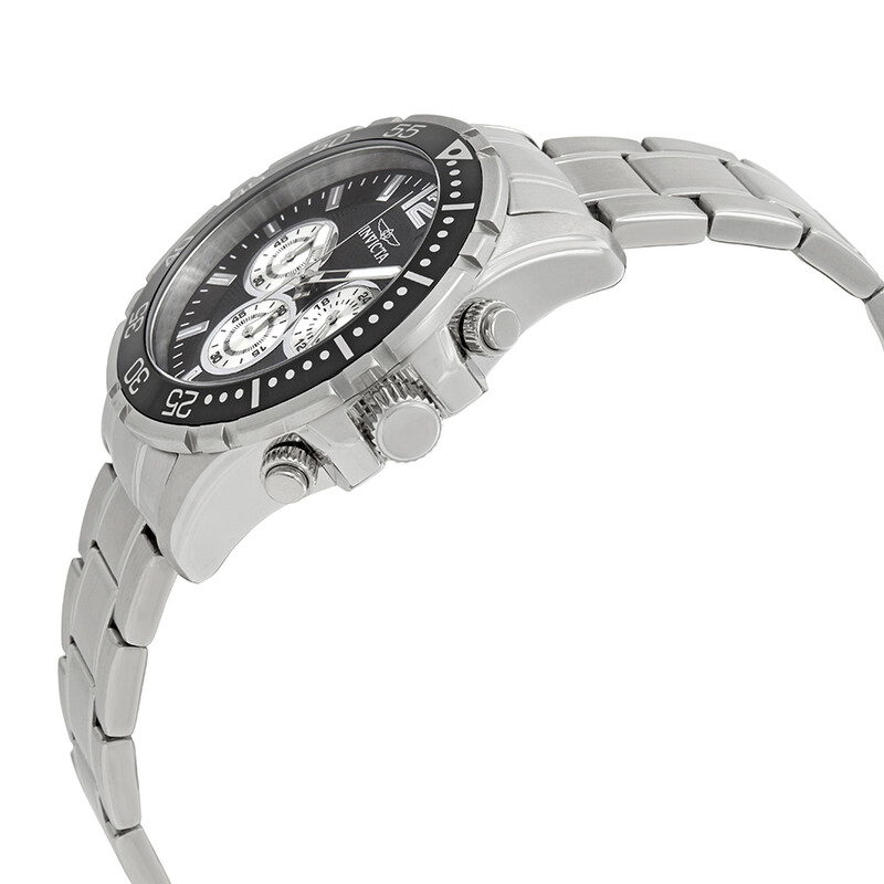 Invicta Specialty Chronograph Black Dial Men's Watch 23665 886678287987 ...