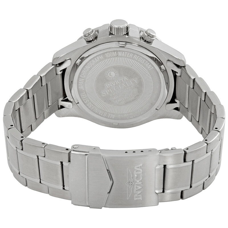 Invicta Specialty Chronograph Black Dial Men's Watch 23665 886678287987 ...