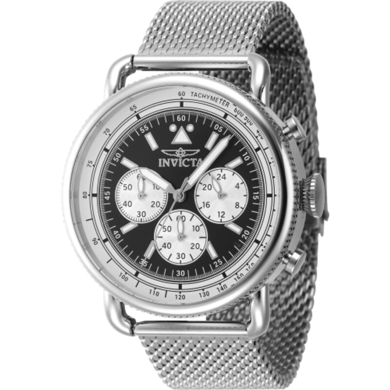 Invicta Speedway Zager Exclusive Chronograph Quartz Black Dial Men's ...
