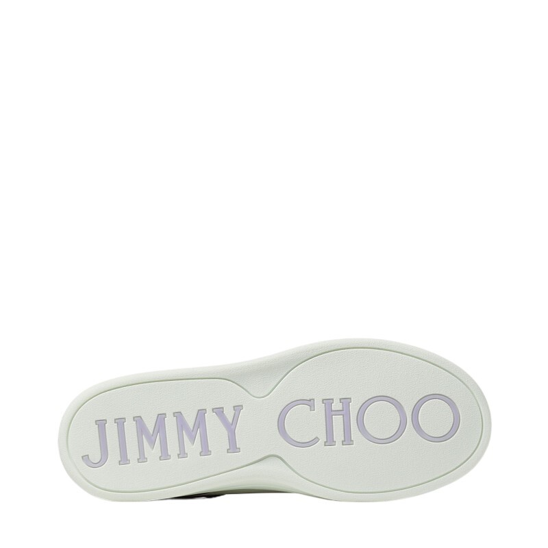 Jimmy Choo Rome/F Leather Low-Top Sneakers, Brand Size 39.5 ( US Size 9 ...