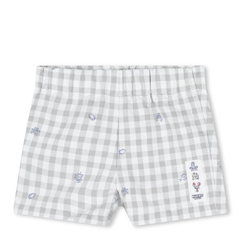 Kenzo Kids All-Over Graphic Print Shorts Set, Size 6M K60068-81G ...