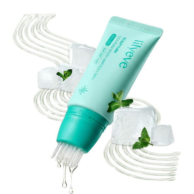 Lilyeve Unisex Scalp:Turn CICA PDRN Brush Ampoule 3.38 oz Hair ...