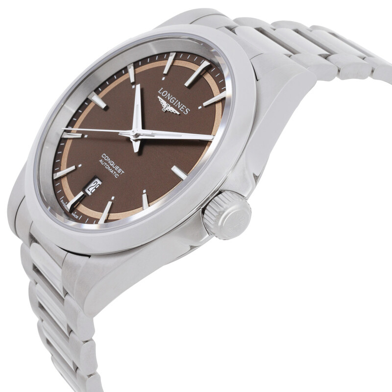 Longines Conquest Automatic Brown Dial Men's Watch L3.830.4.62.6 ...