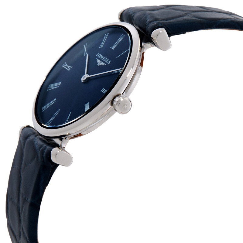 Longines La Grande Quartz Blue Dial Ladies Watch L42094942 - Watches ...