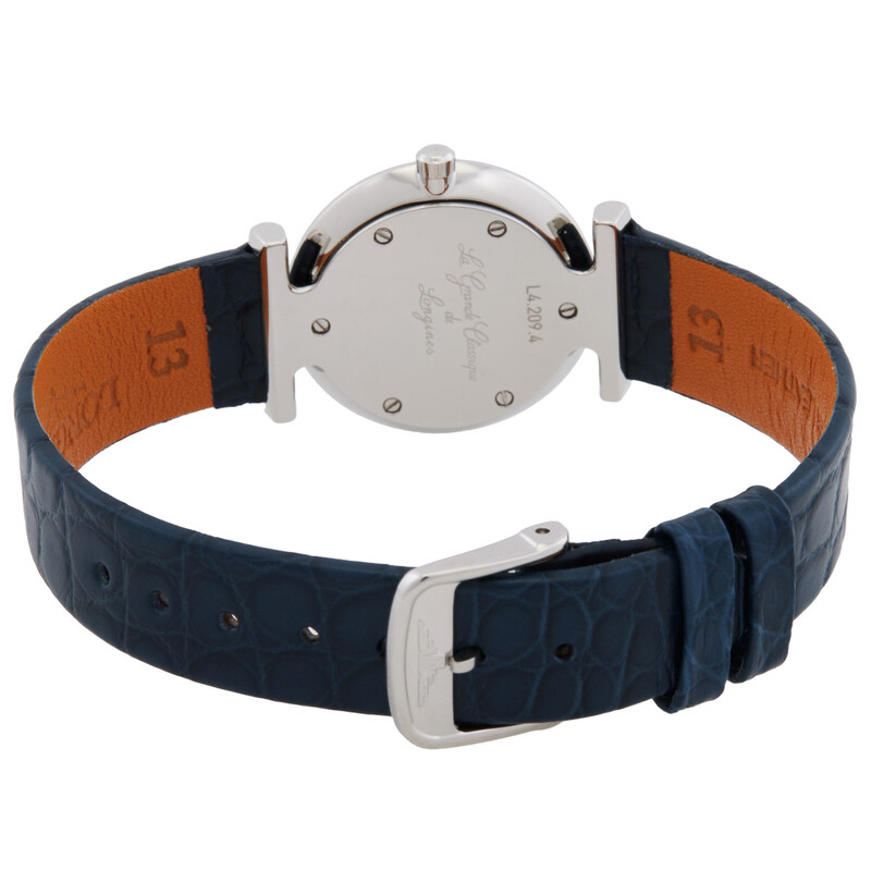 Longines La Grande Quartz Blue Dial Ladies Watch L42094942 - Watches ...