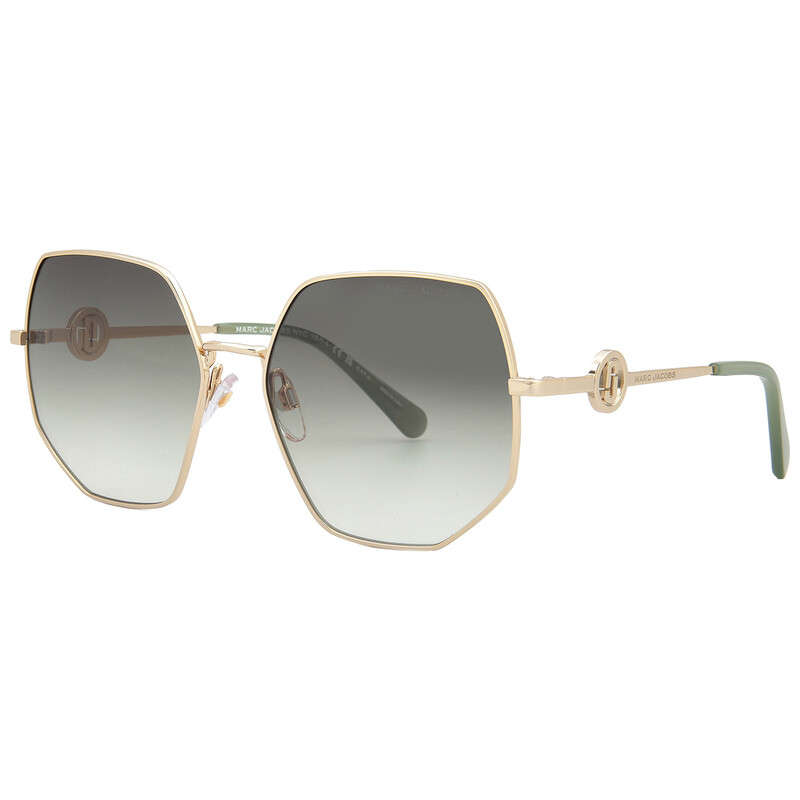 Marc Jacobs Grey Gradient Green Butterfly Ladies Sunglasses MARC 730/S ...