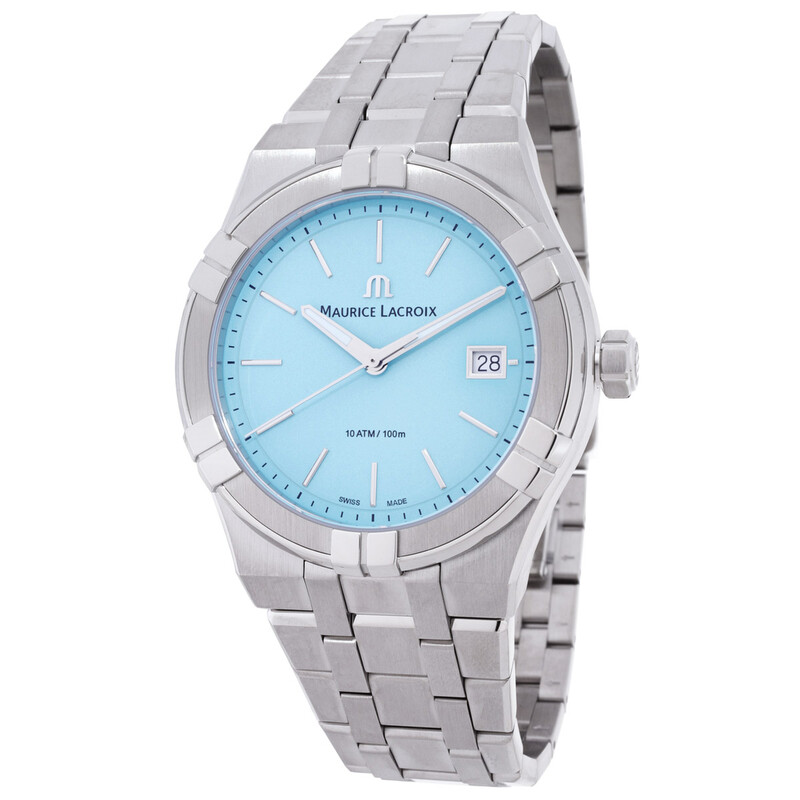 Maurice Lacroix Aikon Quartz Blue Dial Men's Watch AI1108-SS002-431-1 ...
