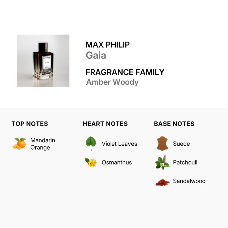 Max Philip Unisex Gaia EDP 3.4 oz Fragrances 761736167039 - Fragrances ...
