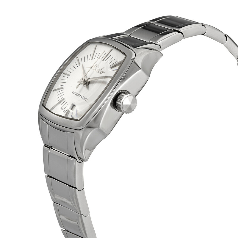 Mido Multifort Automatic White Dial Ladies Watch M7838.4.16.1 M78384161 ...