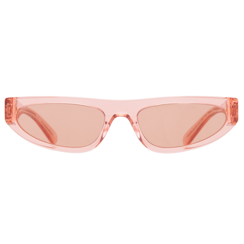 Miu Miu Orange Cat Eye Ladies Sunglasses MU 07ZS 14T07V 56 ...