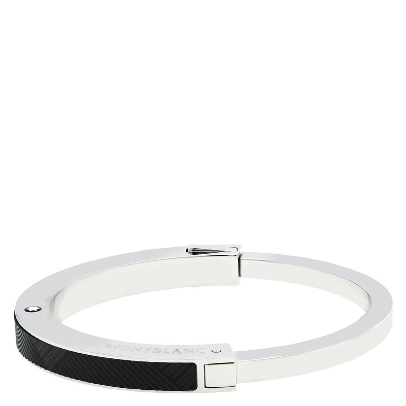 Montblanc Bangle In Steel With Extreme Pattern, Size 60 136015 ...